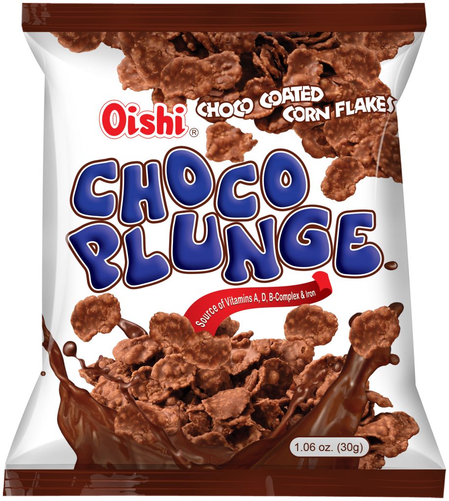 WS041 Oishi Choco Plunge Choco Coated Corn Flakes | Swee's Group ...