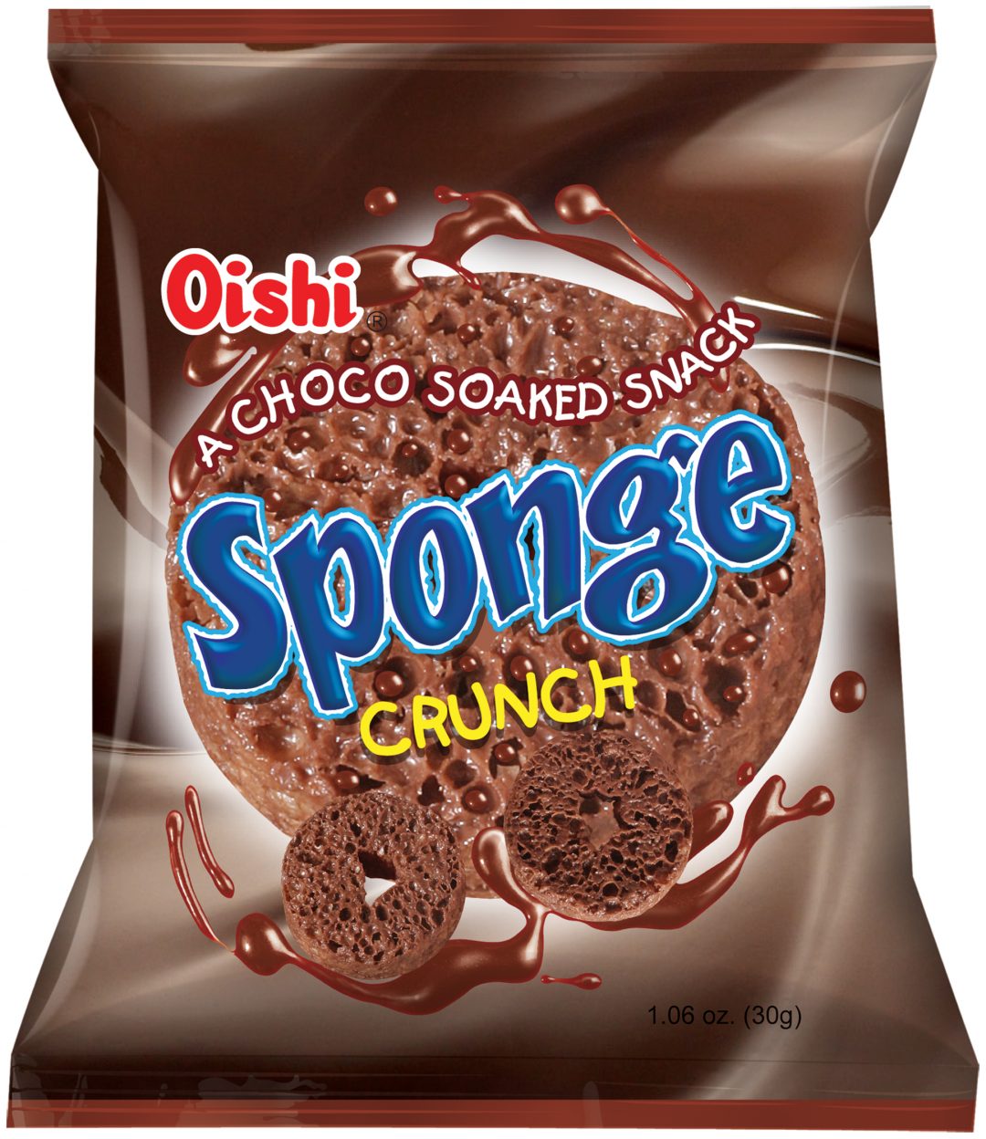 WS042 Oishi Sponge Crunch Choco-Soaked Snack | Swee's Group Singapore ...